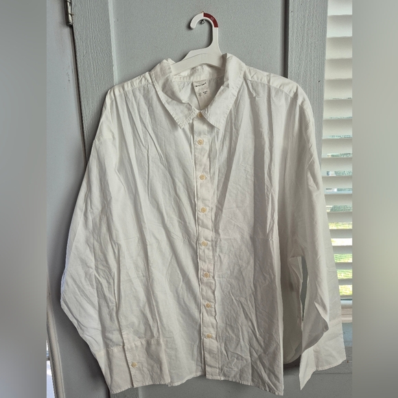 rare self | Shirts | Rare Self White Buttondown Shirt For Womens And ...